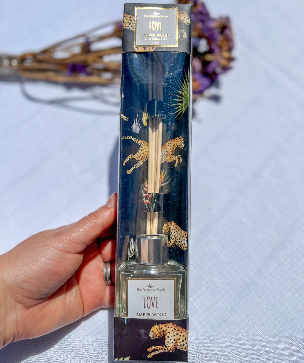 Love Amber Wood Reed Diffuser Set – TheSanctuaryBNE