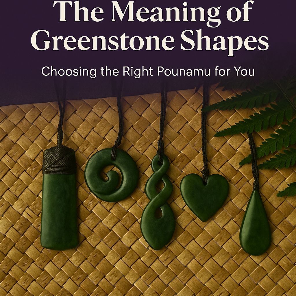 The Meaning of Greenstone Shapes: Choosing the Right Pounamu for You ...